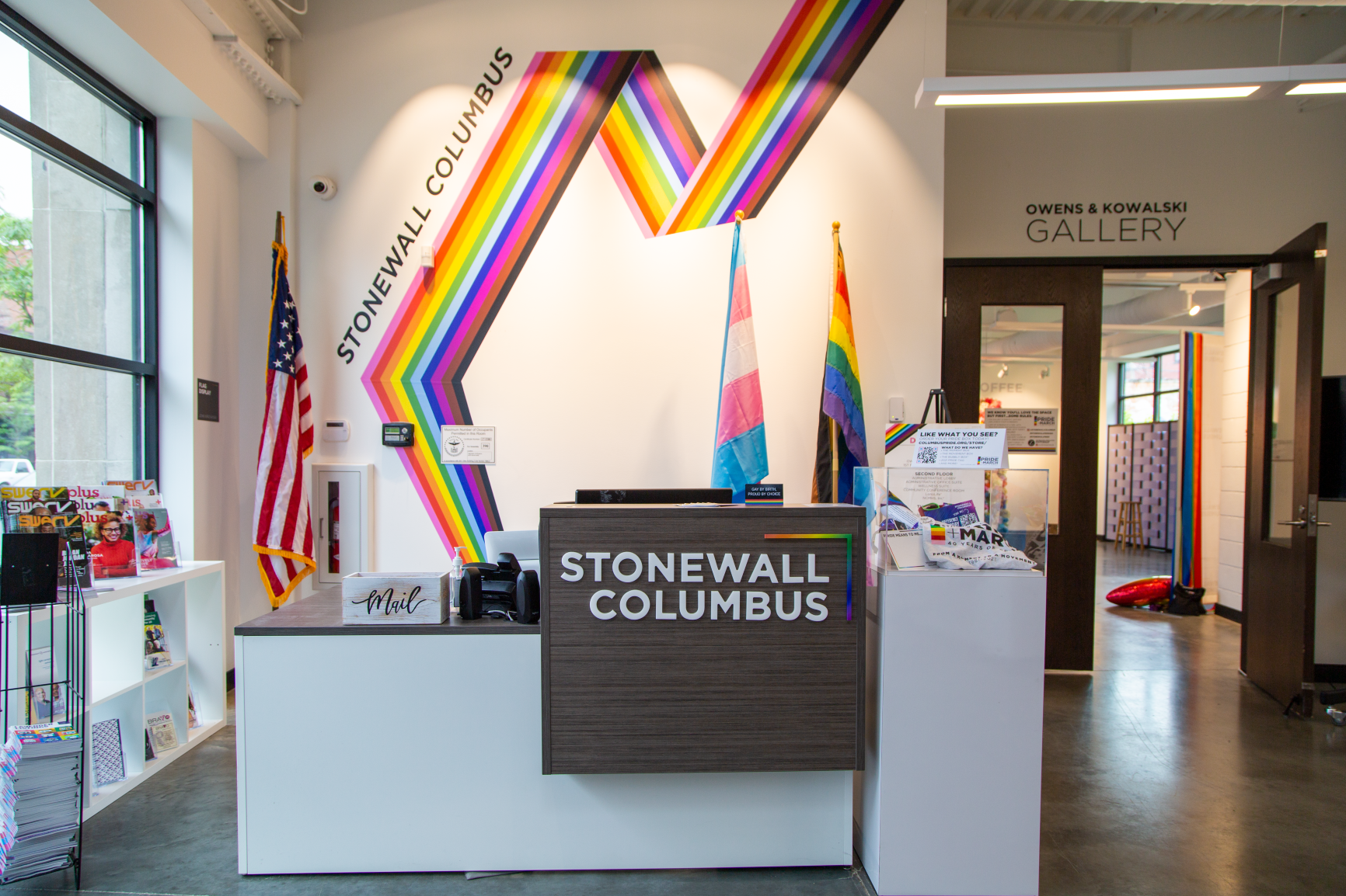 Bringing the Rainbow to the Stonewall Columbus Community Center